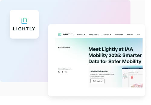 Computer Vision Suite | Lightly